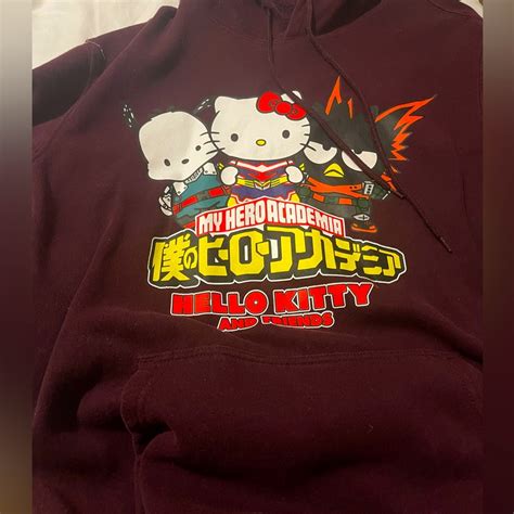 My Hero Academia Hello Kitty Hoodie Gem