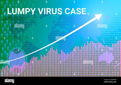 Daily Increasing Lumpy Virus Case Background With Graphs Numbers And