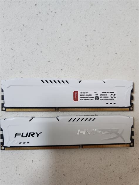 Hyper X Ddr Ram 8gb Computers And Tech Parts And Accessories Computer Parts On Carousell