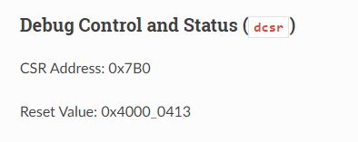 ISS Dcsr Reset Value Incorrect Issue Openhwgroup Core V Verif GitHub