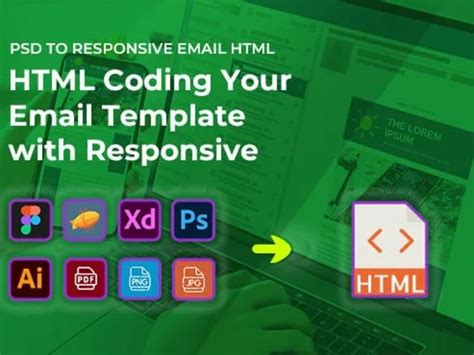 Psd Or Any Design Into A Responsive Html Email Template In 24h Upwork