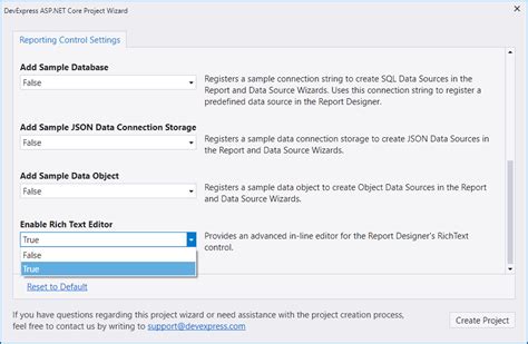 Aspnet Core Apps Enable Rich Text Editor In Web Report Designer