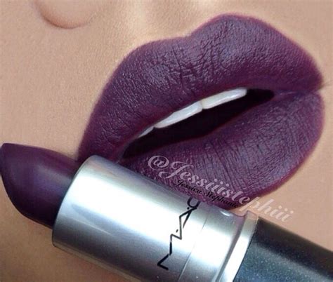 Mac Purple Matte Lipstick