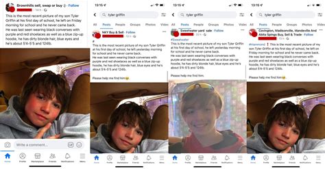 Tyler Griffin Missing Boy Scam Trend Micro News