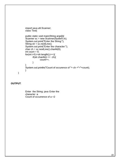 Oop Lab Manual 2019scheme 1 Pdf