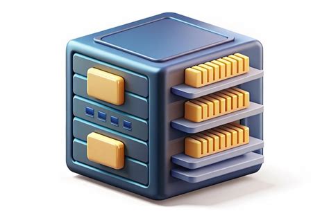 Server Data Memory And Data Center Premium Ai Generated Image