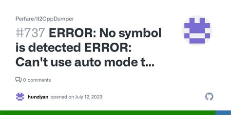 Error No Symbol Is Detected Error Cant Use Auto Mode To Process File