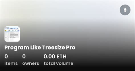 Program Like Treesize Pro Collection Opensea