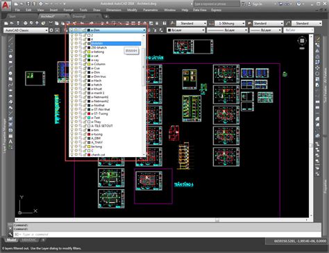 biến bộ layer bản vẽ autocad của người khác thành của mình trang hỌc