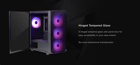 Tecware Forge M Omni Argb Matx With 4 Argb Fans Shopee Malaysia