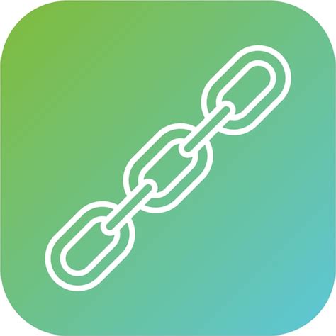 Premium Vector Chain Icon Style