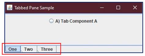 Jtabbedpane In Java Jtabbedpane Constructors Example