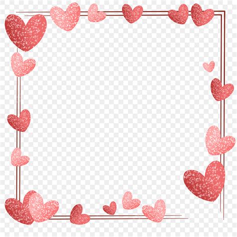 Bordes De Clipart De Febrero Borde Del Amor Png Imágenes Pngwing