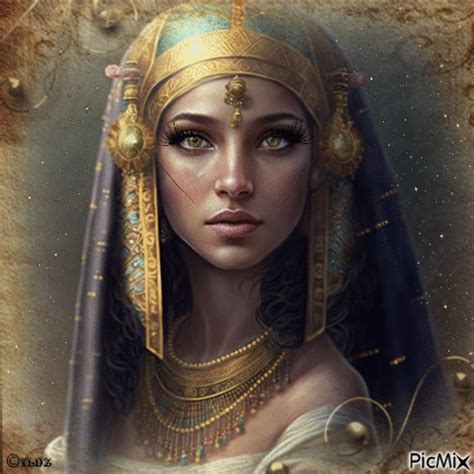 Egyptian Portrait Woman Free Animated  Picmix