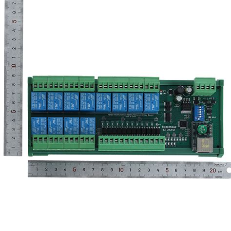 2 In1 12 Dio Ethernet Rs485 Relay Switch Module Modbus Rtu Tcp Ip