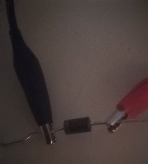 Multimeter Am I Testing Diodes Properly Electrical Engineering Stack Exchange