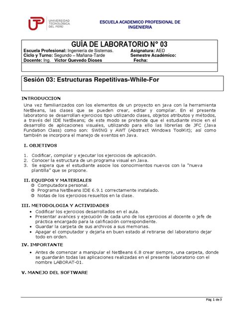 s03 s1 tarea 1 pdf java lenguaje de programación frijoles netos
