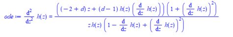 differential equations dsolve can not solve a second order ode
