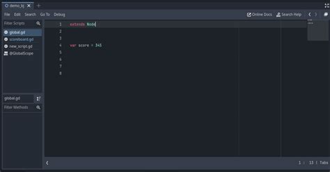 How To Make Global Variables Rgodot