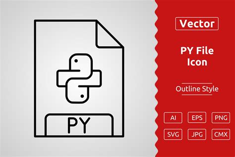 Py File Format Icon Graphic By Muhammad Atiq · Creative Fabrica