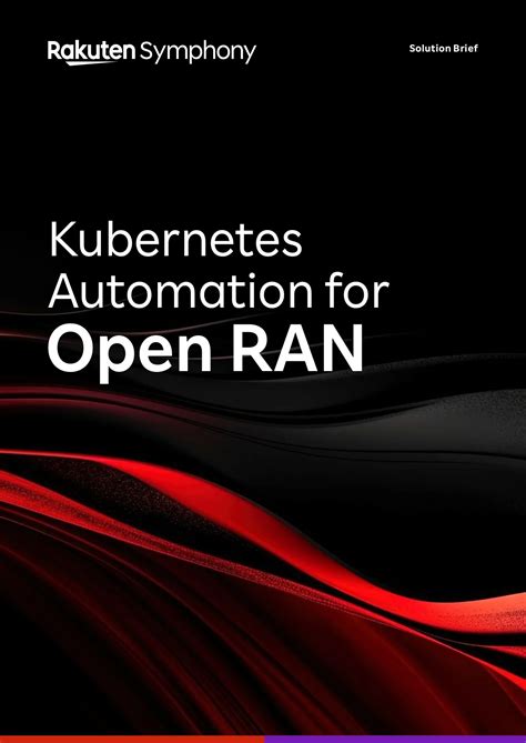 Kubernetes Automation For Open Ran