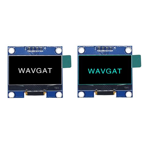 ☁13 Inch Oled Iic Serial Blue White Oled Display Module 128x64 I2c