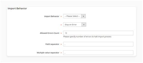 magento 2 data import tools and configurations