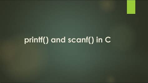 Printf And Scanf In C Cprogramming Clanguageinhindi Coding Program Programminglanguages