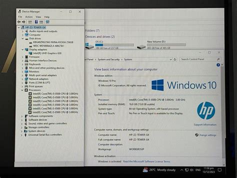 Hp Z Tower G Workstation Business Office Wfh School Hbl Essential Desktop Computer Pc Cpu