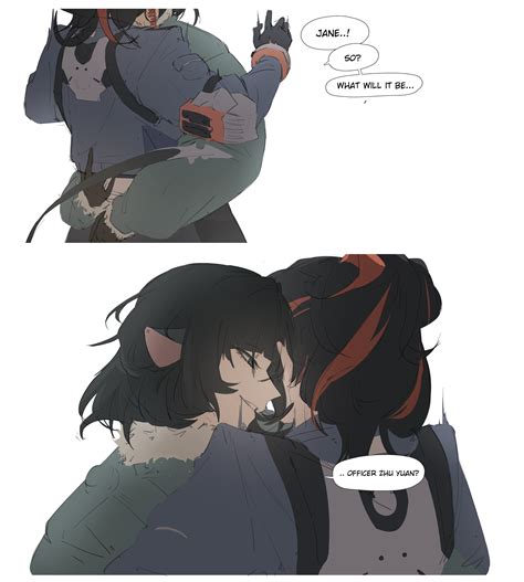 Zhu Yuan And Jane Doe Zenless Zone Zero Drawn By Brennidwytl