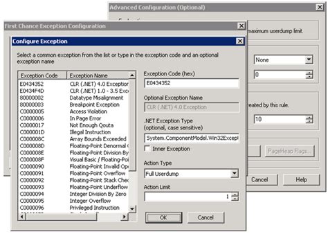 Configure Debug Diagnostic 20 To Create A Memory Dump When A Specific