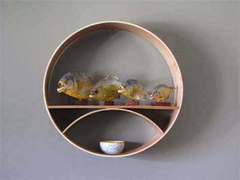 Round Wall Shelving Unit Floating Shelf Wall Decor Designer Etsy
