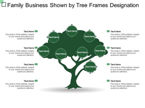 Style Hierarchy Tree Piece Powerpoint Presentation Diagram Infographic Slide