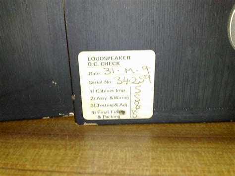 Rogers Ls3 5a Bookshelf Speaker Used