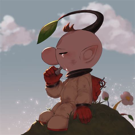 Olimar Red Pikmin Yellow Pikmin Blue Pikmin And Olimin Pikmin And More Drawn By E Pikxxz