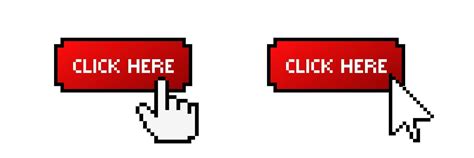 Click Cursor Button Computer Mouse Pointer 44800742 Vector Art At Vecteezy