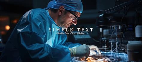 Premium PSD Doctor Doing Ercp And Laparoscopic Cholecystectomy