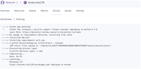 Deploying Python Django App Using Bitbucket Pipelines On Heroku By Chirag Matkar Jul 2020