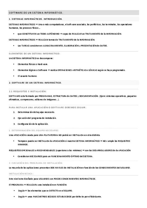Software De Un Sistema Informatico Pdf