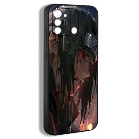 Чехол на Tecno Spark 8c Итачи Учиха Хокаге аниме Итачи Шаринган Uchiha Itachi Pmc10 купить с
