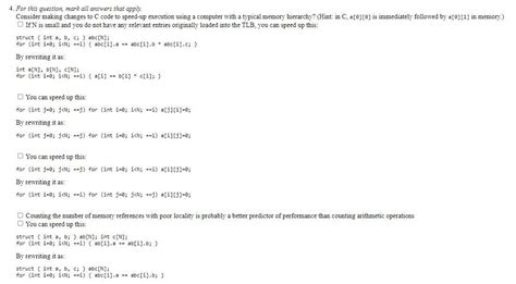 Solved For This Question Mark All Answers That Apply Chegg