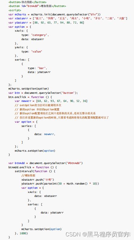 echarts高级 动画的使用、交互api 51cto博客 echarts api