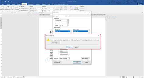 How To Change Paper Size In The Word Document DataFlair
