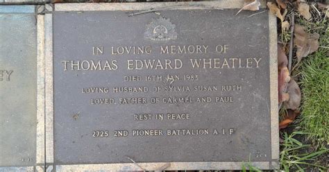Lost Medals Australia Thomas Wheatley