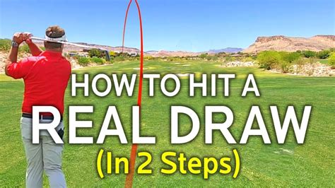 How To Hit A Real Golf Draw In Golf Techniques Golf Drawing Golf Drills