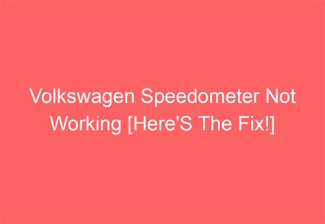 Volkswagen Engine Fault Codes Answered Volkswagenbuddy