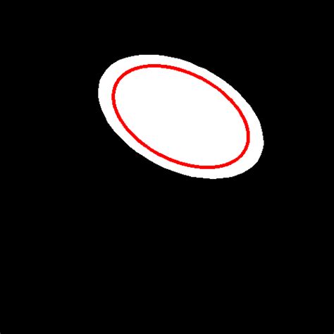 Python Opencvs Fitellipse Fails To Detect Obvious Ellipses Correct Dimensions Stack Overflow