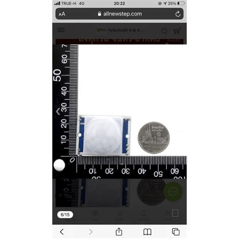 HC SR PIR เซนเซอรจบความเคลอนไหวแบบ Infrared Shopee Thailand