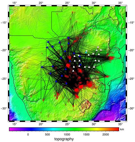 Ray Path Coverage Of 854 Events Used For M L Inversion Red Open Download Scientific Diagram