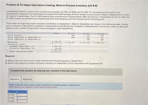 [solved] a and b please problem 8 72 algo operation